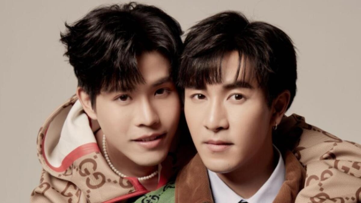 Así posaron los actores de series BL Kun y Kiak para POSH Magazine ...