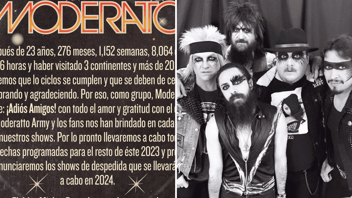 Tras renuncia de su vocalista, "Moderatto" anuncia retiro a través de ...