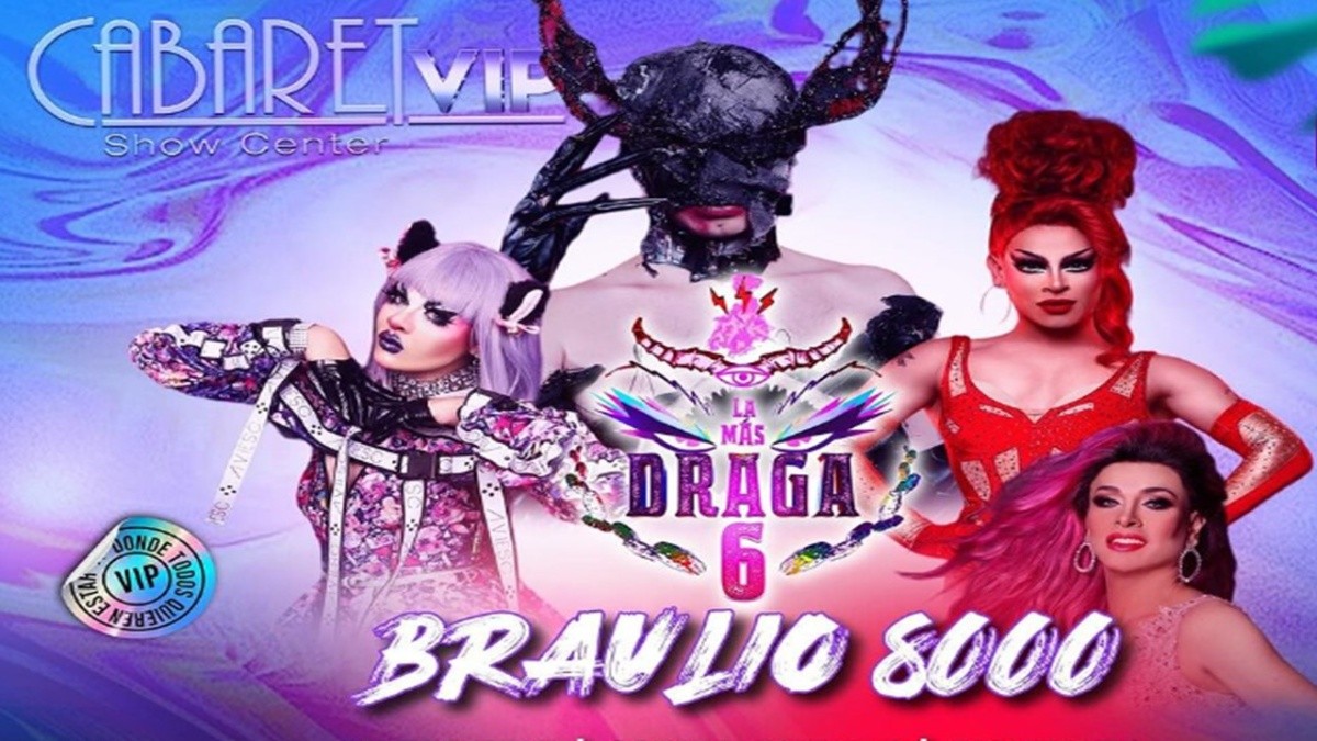 Braulio 8000, de La Más Draga 6, ¡dará show drag HOY en Guadalajara ...
