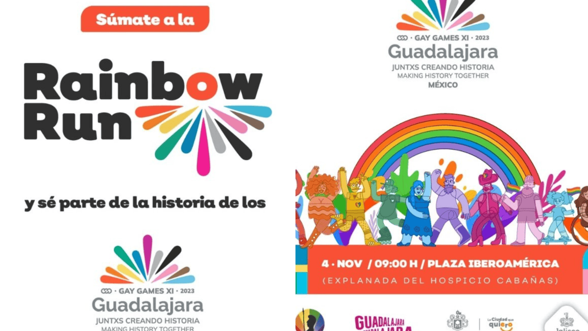Rainbow Run! Marcha inaugural de los "Gay Games 2023" | DIVERSO Salidas