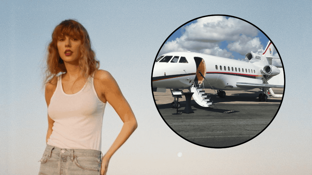 ¿Éxito, dinero y contaminación? ¡Esto es lo que el jet de Taylor Swift ...