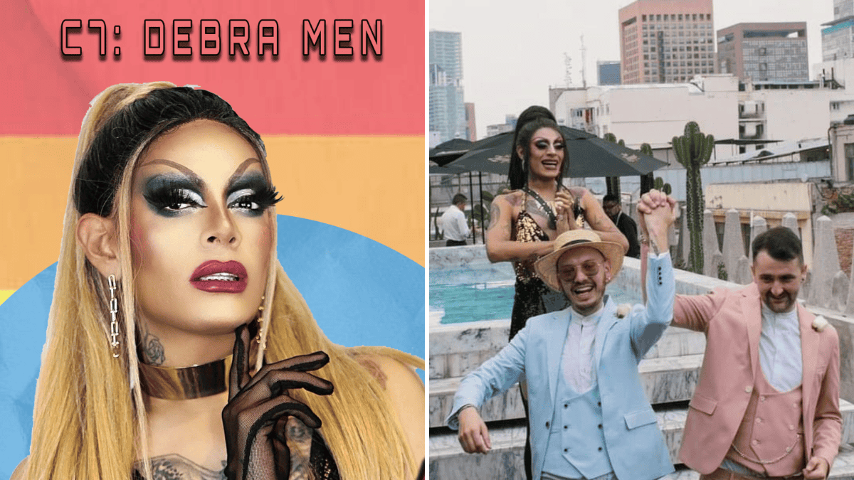 ¿Casado por una drag queen? ¡Debra Men podría hacerlo este San Valentín ...