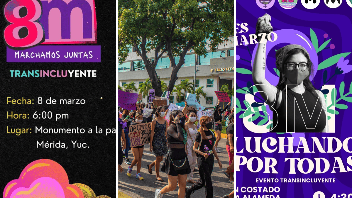 Marchas por el 8M en México, ¡sigue sus rutas, horarios y contigentes ...