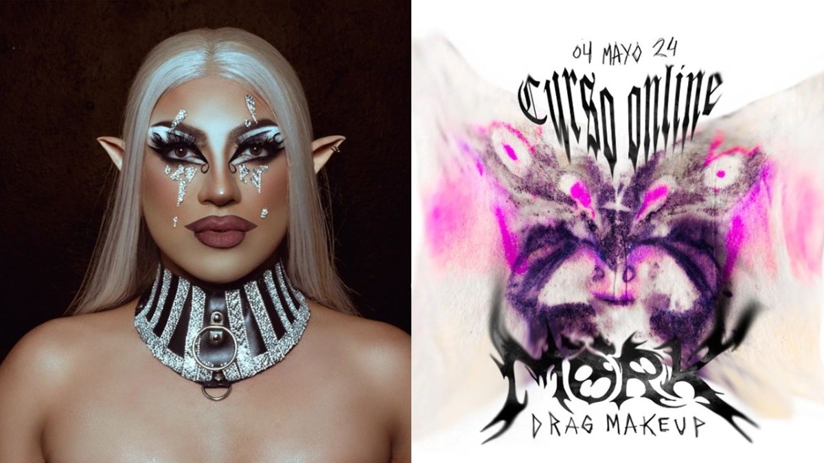 Rebel Mörk anuncia su curso online de "Maquillaje Drag", ¡aprende con ...